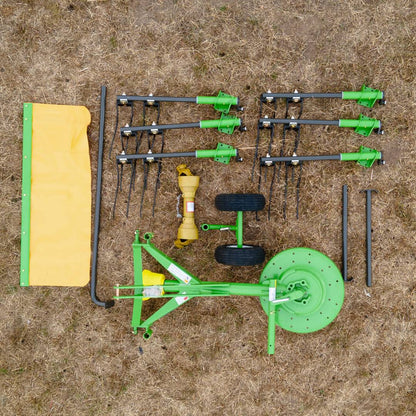 Mini 2-in-1 Hay Rake & Tedder 2.5m | HRT2500 – Aus Agro Farming Solutions